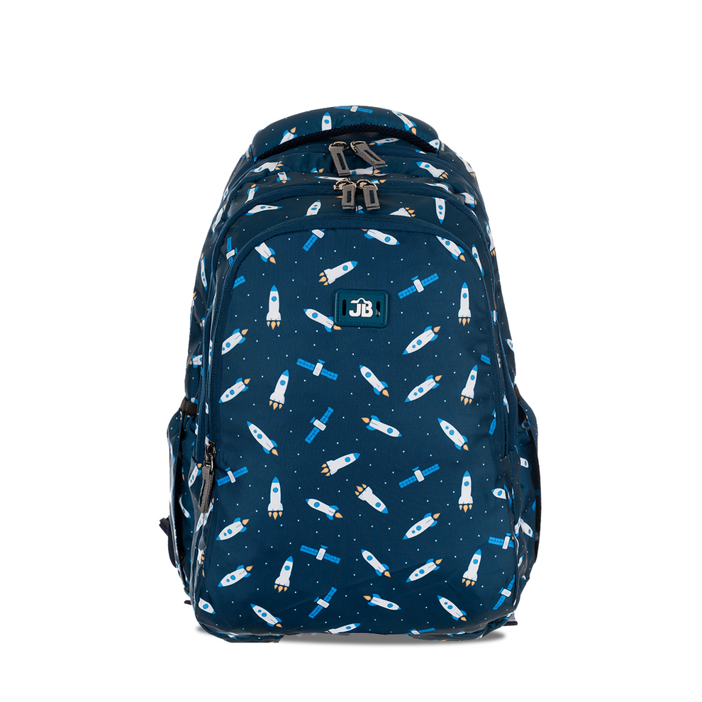 Cosmic Navy Blue School Backpack for Kids 6 to 9 years - 17 Inch (Cosm ...